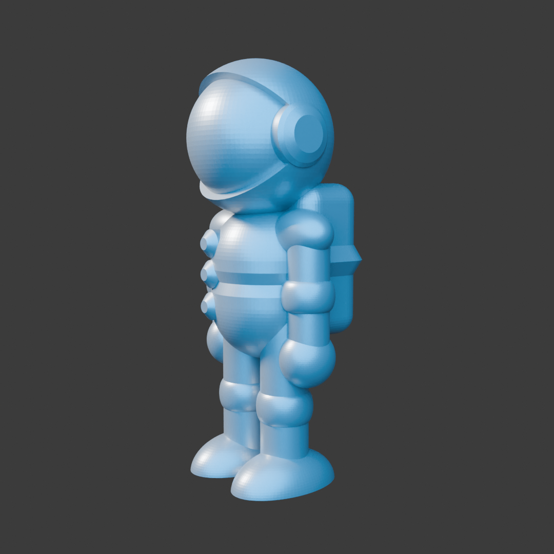 cute astronaut | 3D models download | Creality Cloud