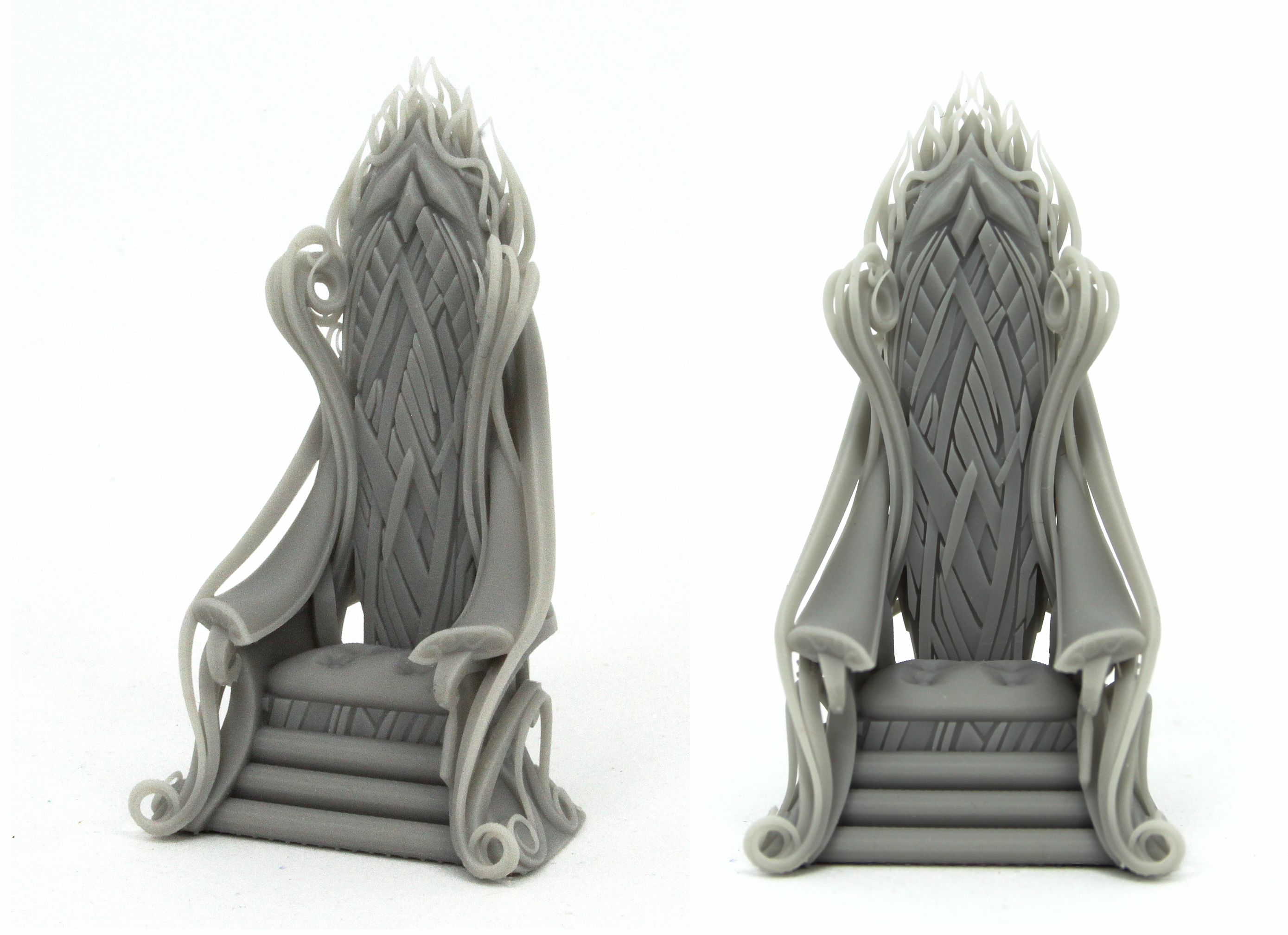 Elven Throne | Tabletop RPG Scatter Scenery | Pre-supported | 3D models ...