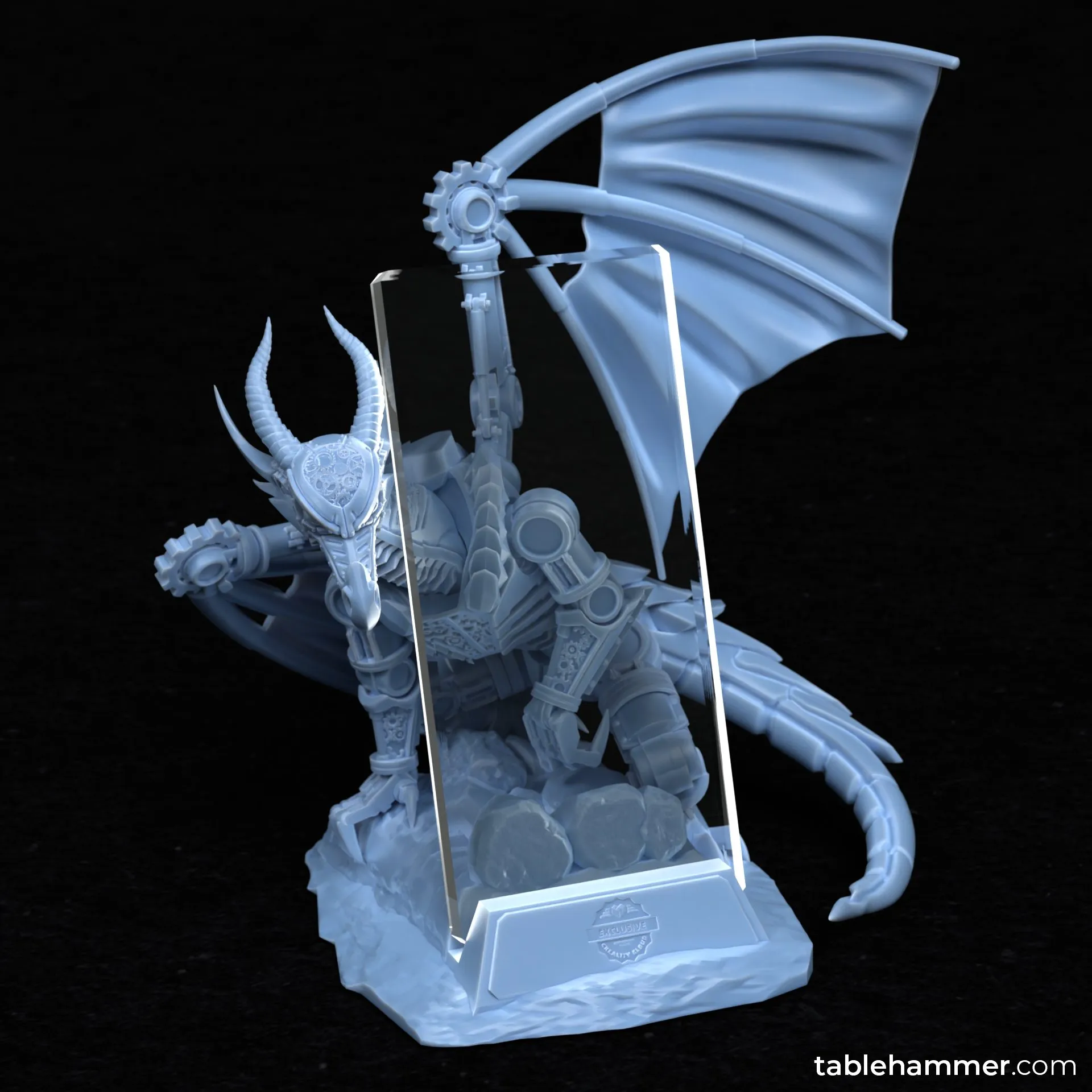 3D Printer Files | 3MF File | Clockwork Dragon c/o Tablehammer ...