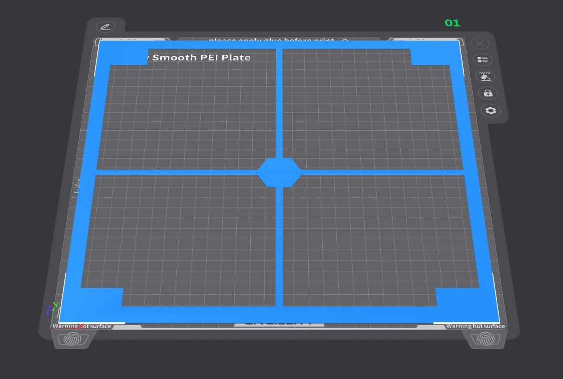 3D Printer Files | 3MF File | K1 Max Bed Level Test | Creality Cloud