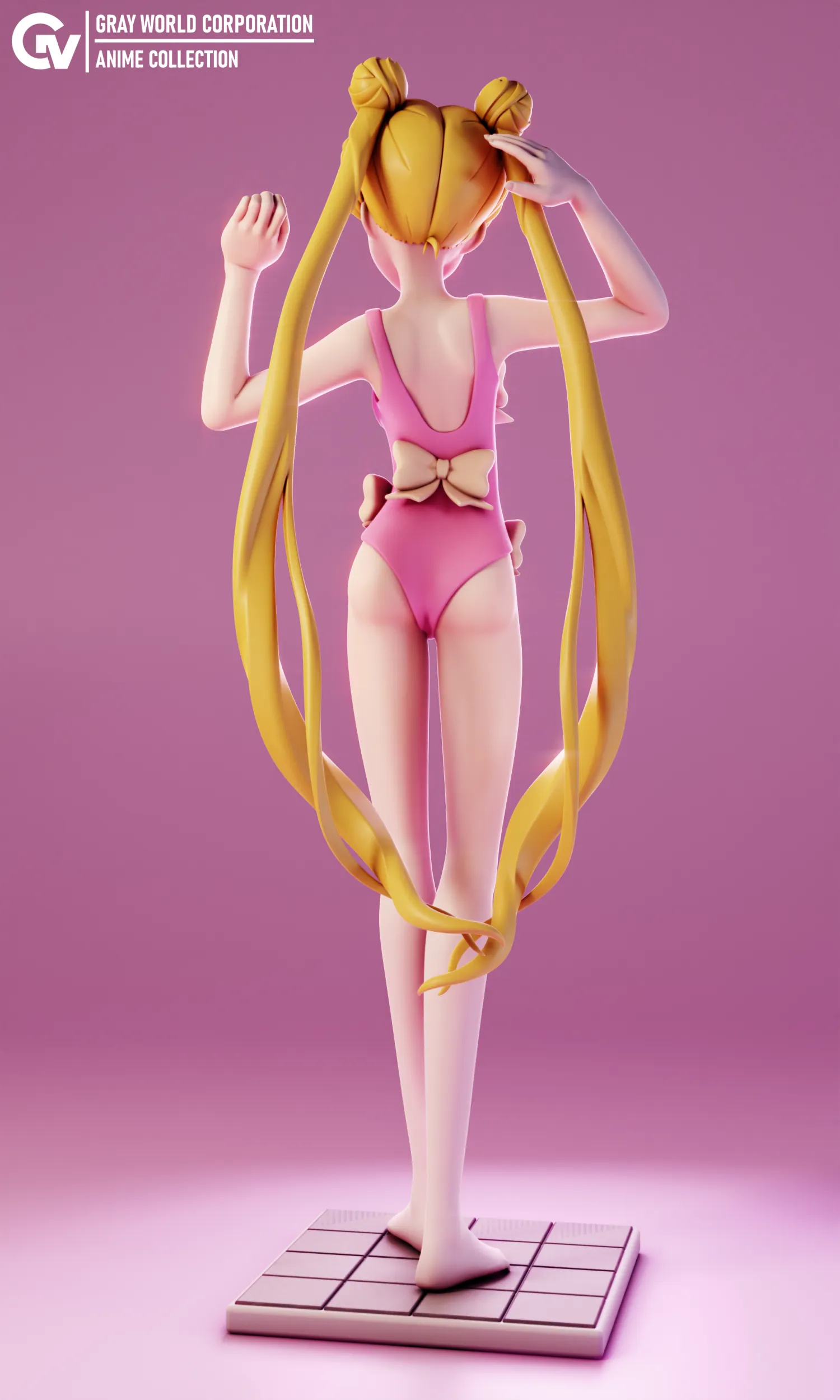 Sailor Moon "Swimsuit" | Sailor Moon | 3D models download | Creality Cloud