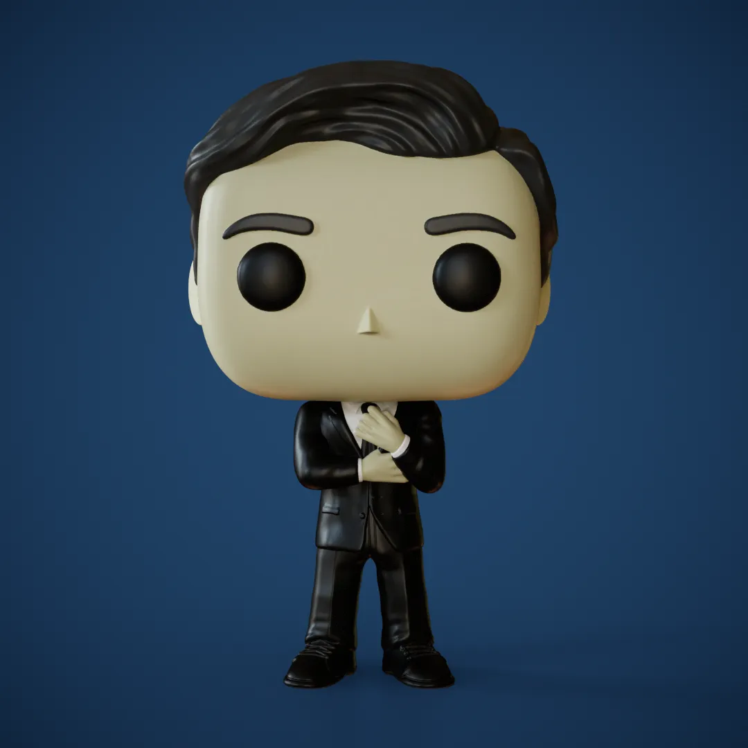 Characters & Creatures STL Download - Funko Hombre de trajeby Axos3D