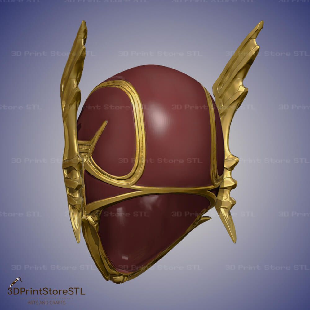 Red Death Batman Mask From DC Comics - Cosplay | 3D-Modelle ...