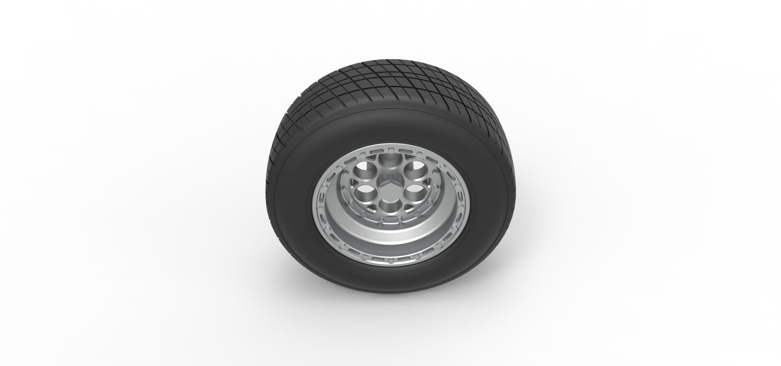 Front wheel from Sprint car Version 2 Scale 1:25 | 3D models download ...