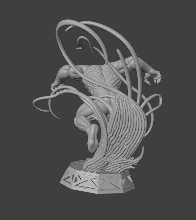Characters & Creatures STL Download - Venom Version 3by 3DImpresions