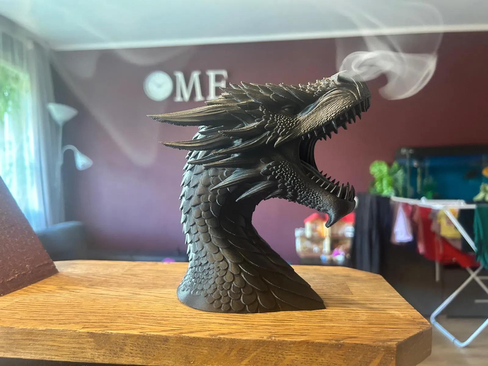 3D Printer Files | 3MF File | Smoking dragon incense | Creality Cloud