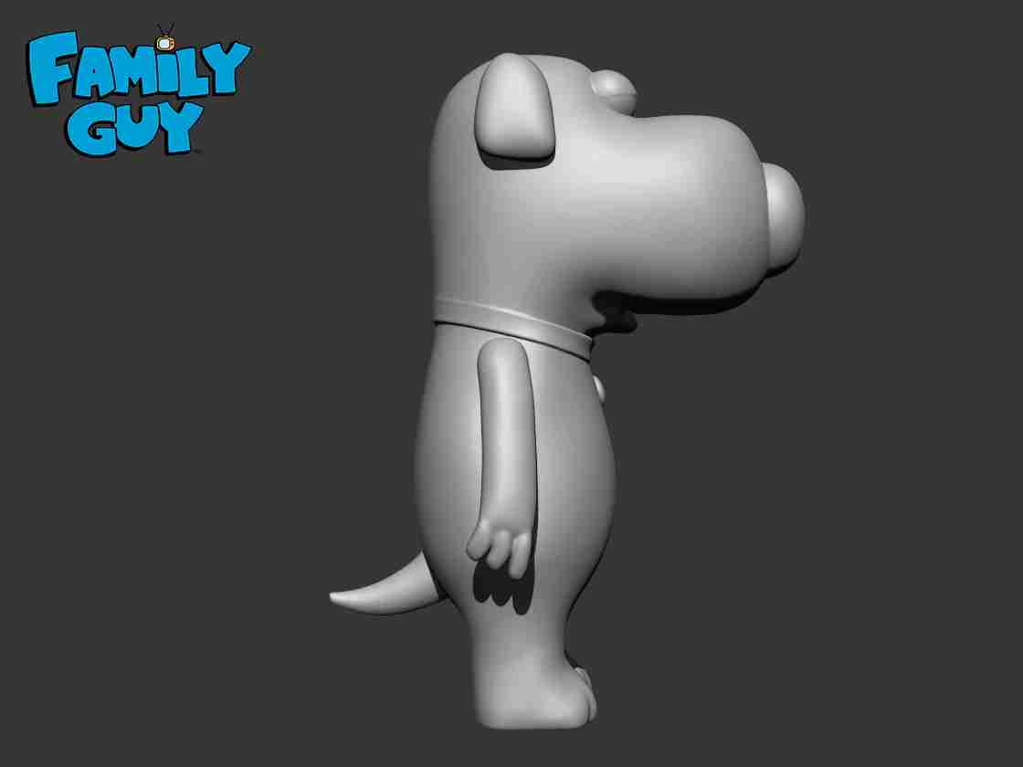 Brian Griffin Family guy 3D print model | 3D models download | Creality ...