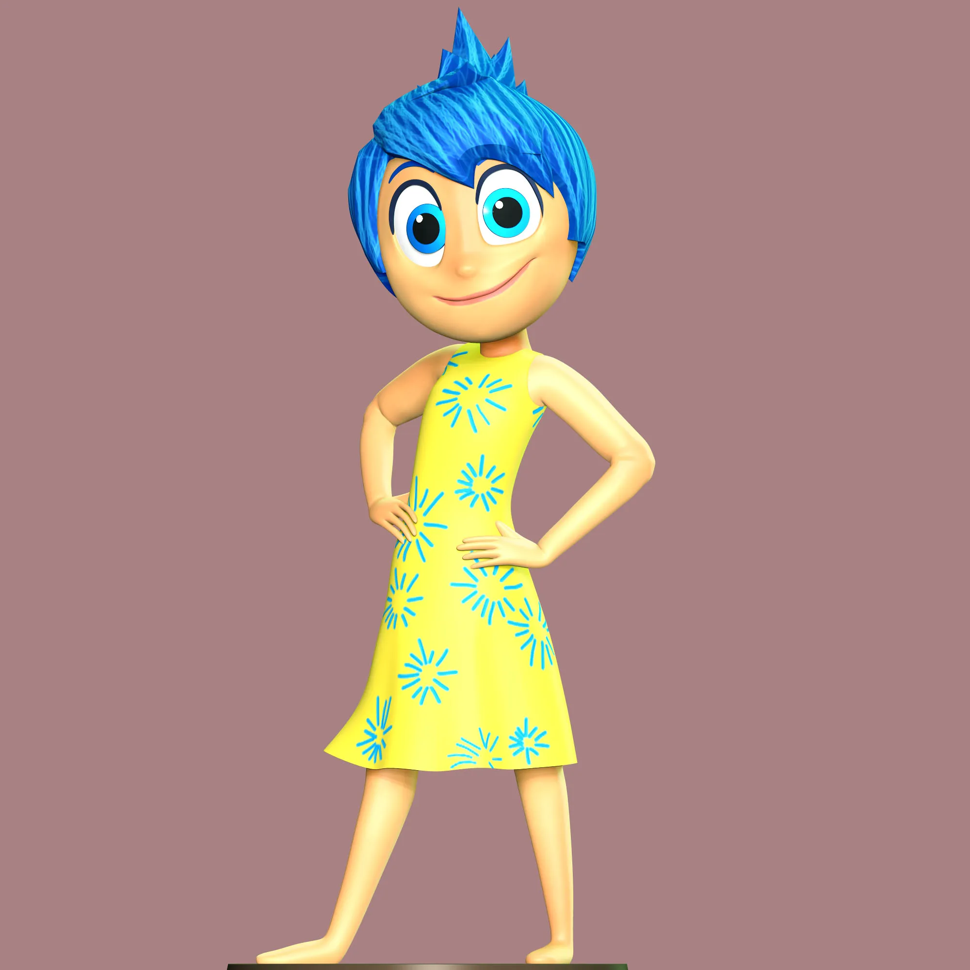 Characters & Creatures STL Download - Joy - Inside Outby LoveModels