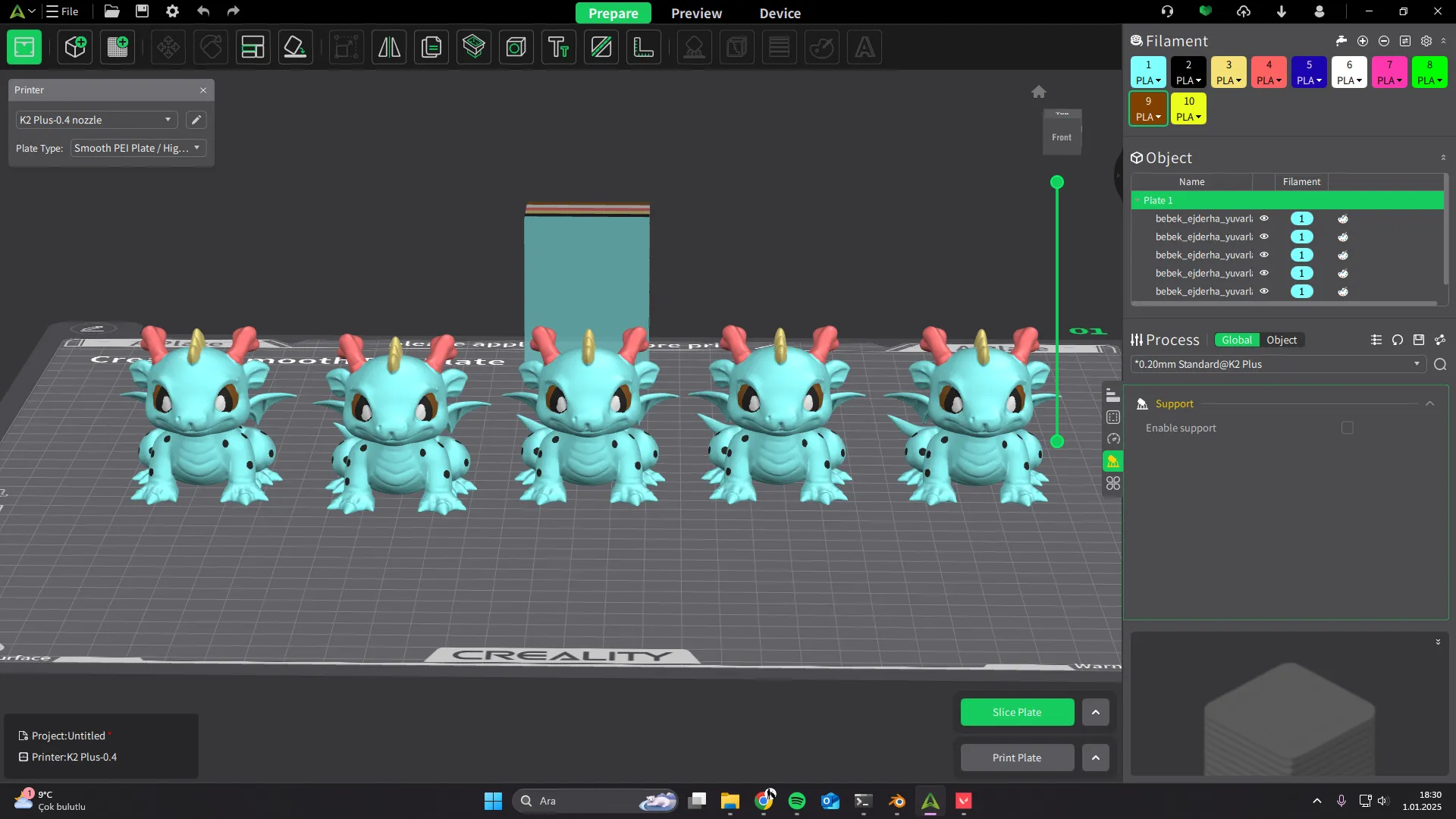 Other STL Download - Cute Baby Dragon Hatching fromby Meot.3d