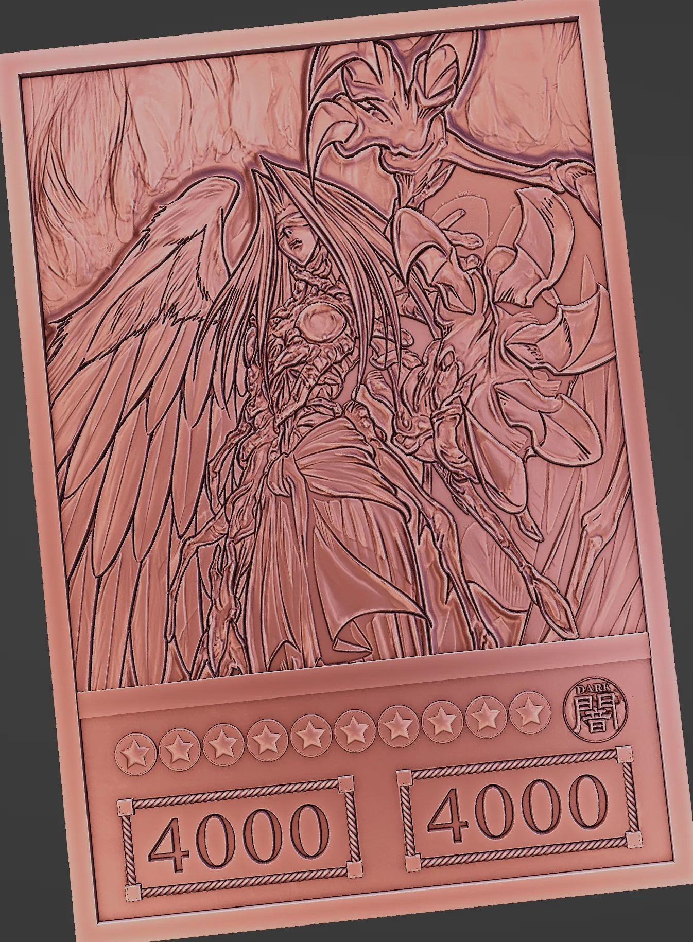 Free Other STL Download - Darkness Neosphere - yu-gi-oh!by Wsonuchiha3D