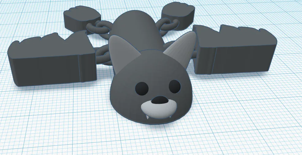Free Other STL Download - Bat Flexiby UnderDawg