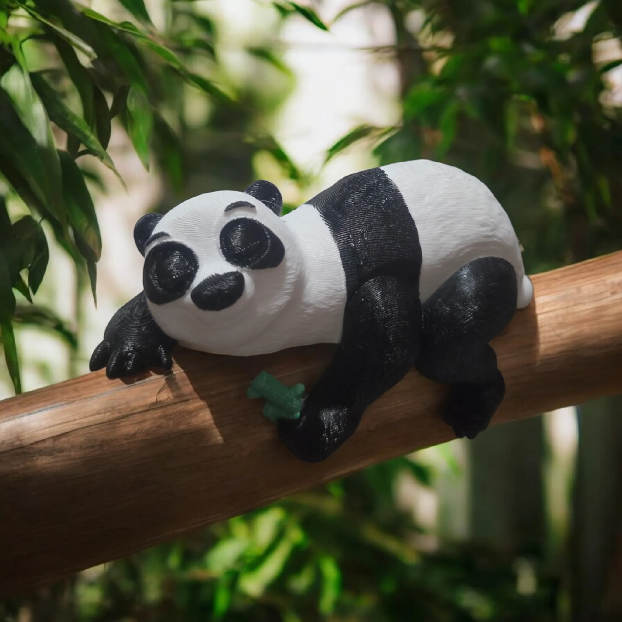 Home Decorations & Ornaments STL Download - Shelf Sleeping Pandaby ...