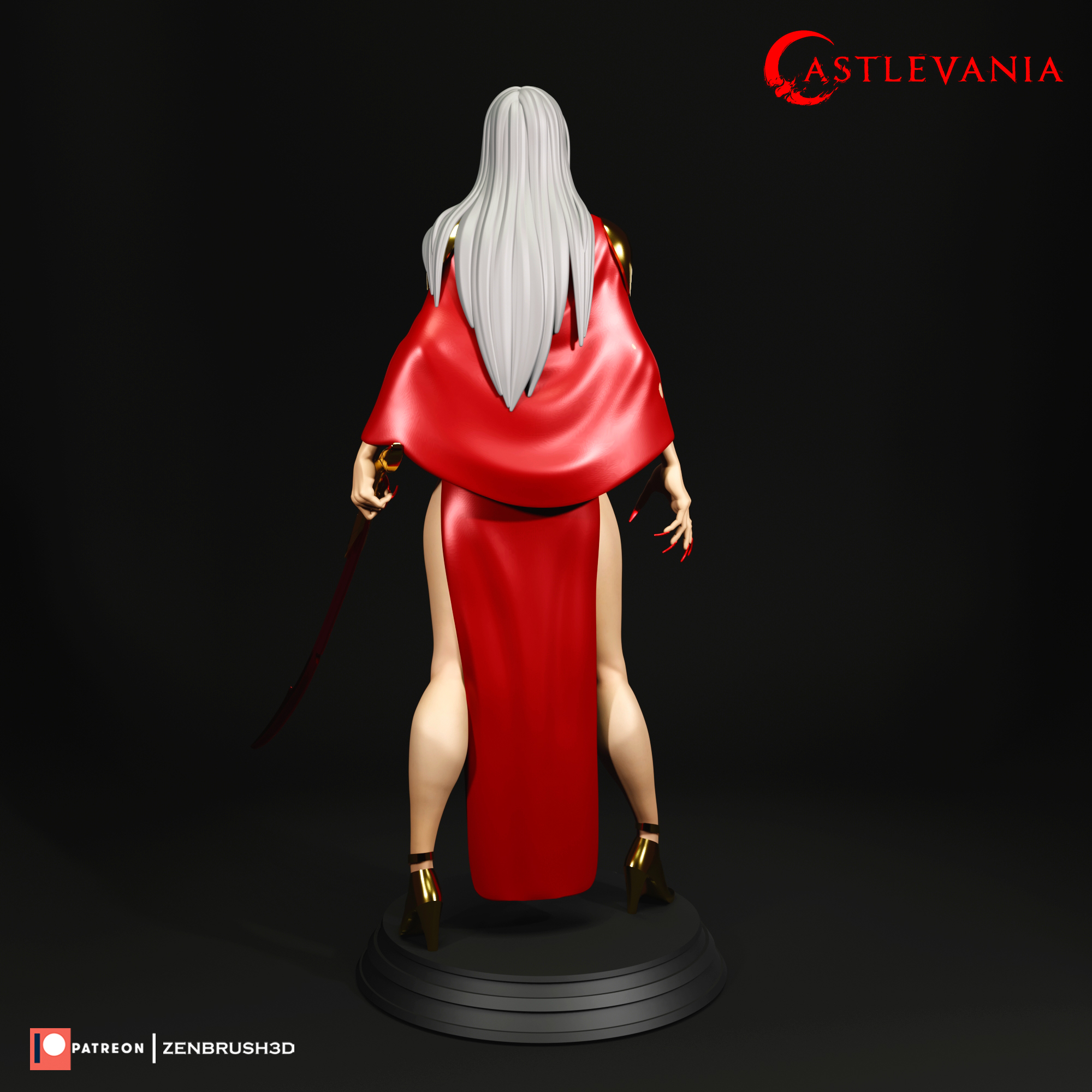 CARMILLA - CASTLEVANIA 3D PRINTING | 3D models download | Creality Cloud