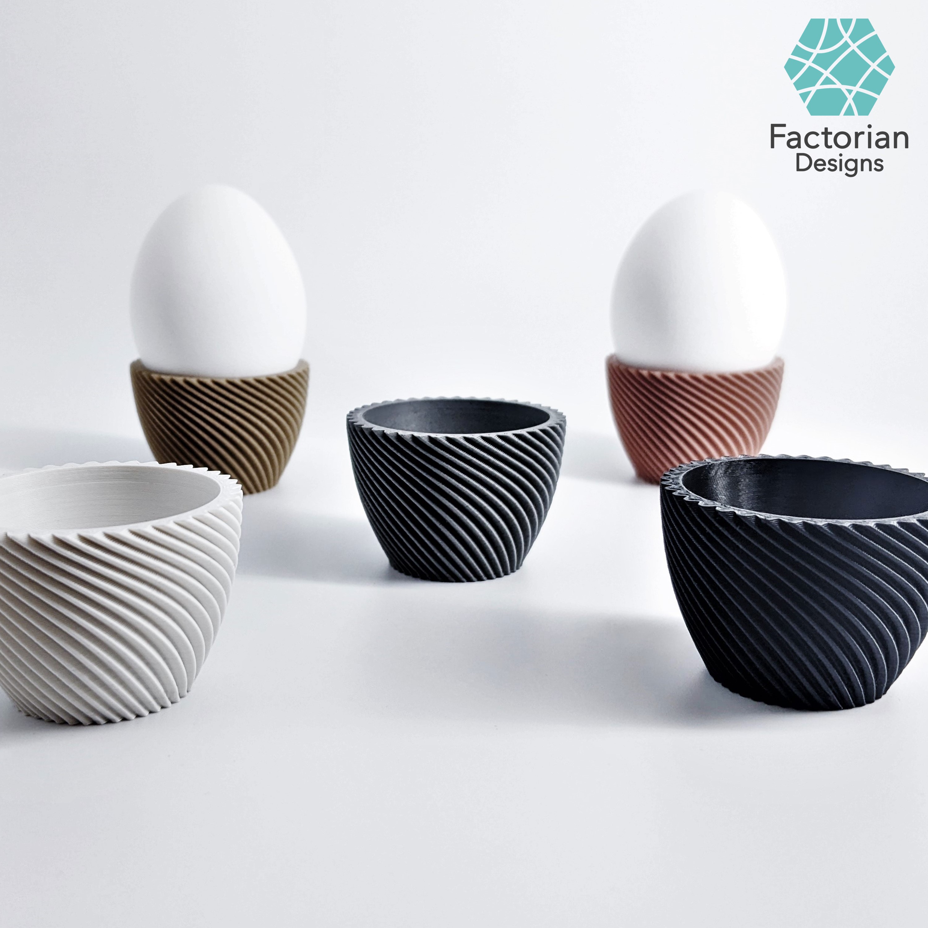 Egg Cup "Unbowed" 3D Print Stl File + Bambu Studio 3MF | 3D models ...