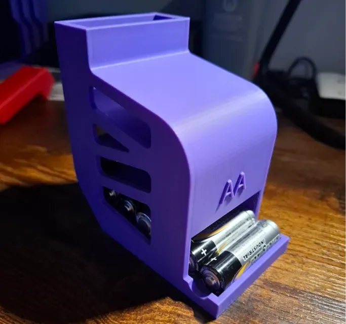 3D Printer Files | 3MF File | AA Battery holder | Creality Cloud