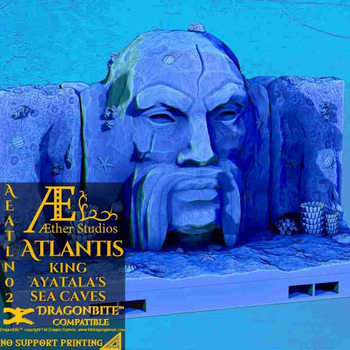 AEATLN02 – Atlantis King Alataya’s Sea | 3D models download | Creality Cloud