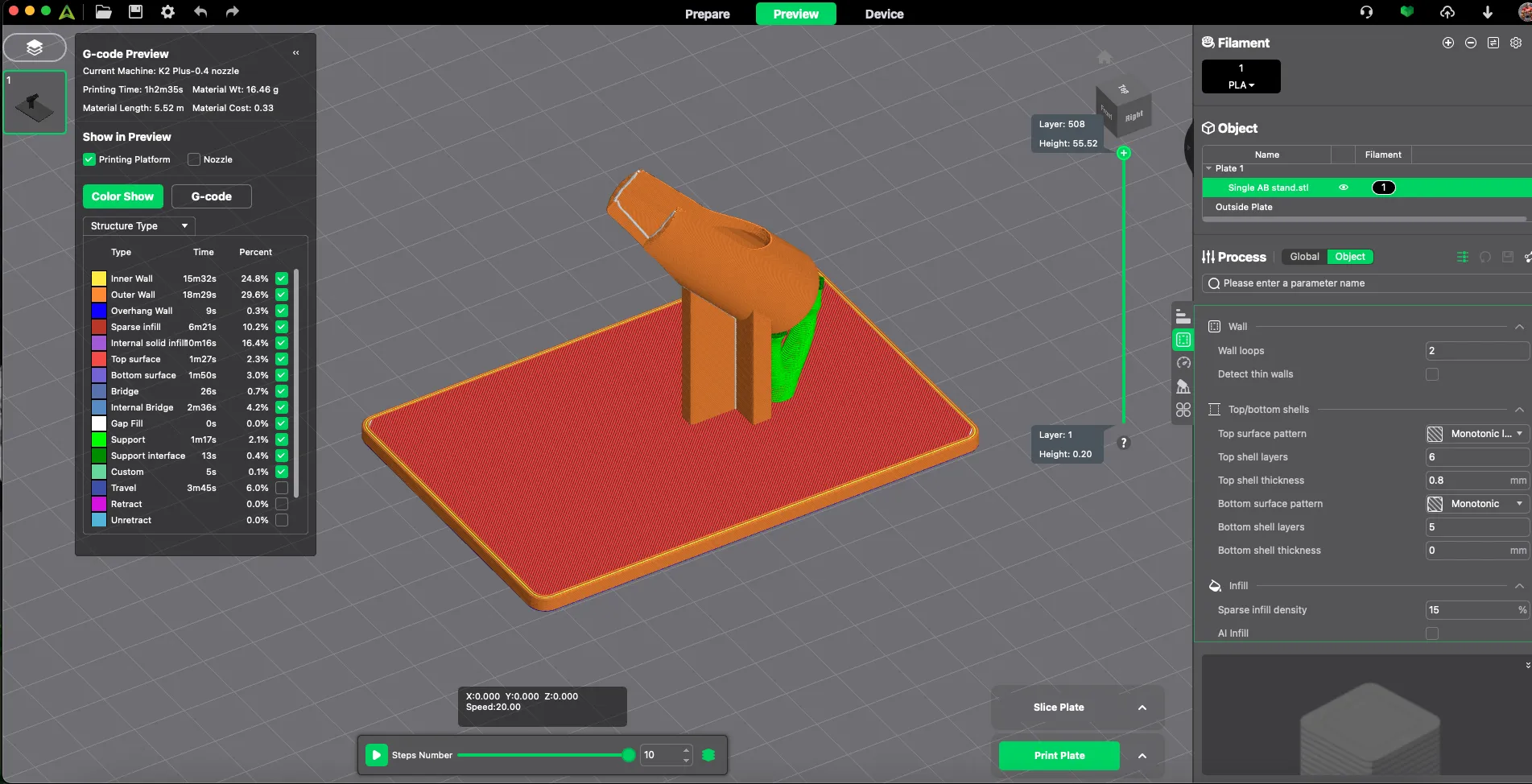 3D Printer Files | 3MF File | Self Supporting Airbrush Stand | Creality Cloud