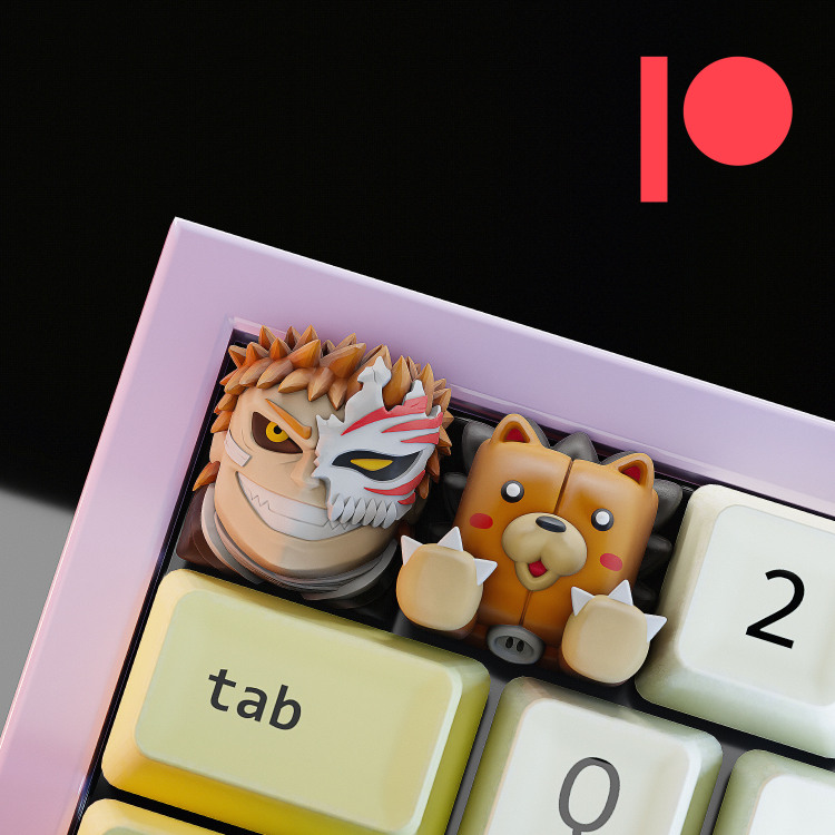 Bleach Keycaps - Mechanical keyboard