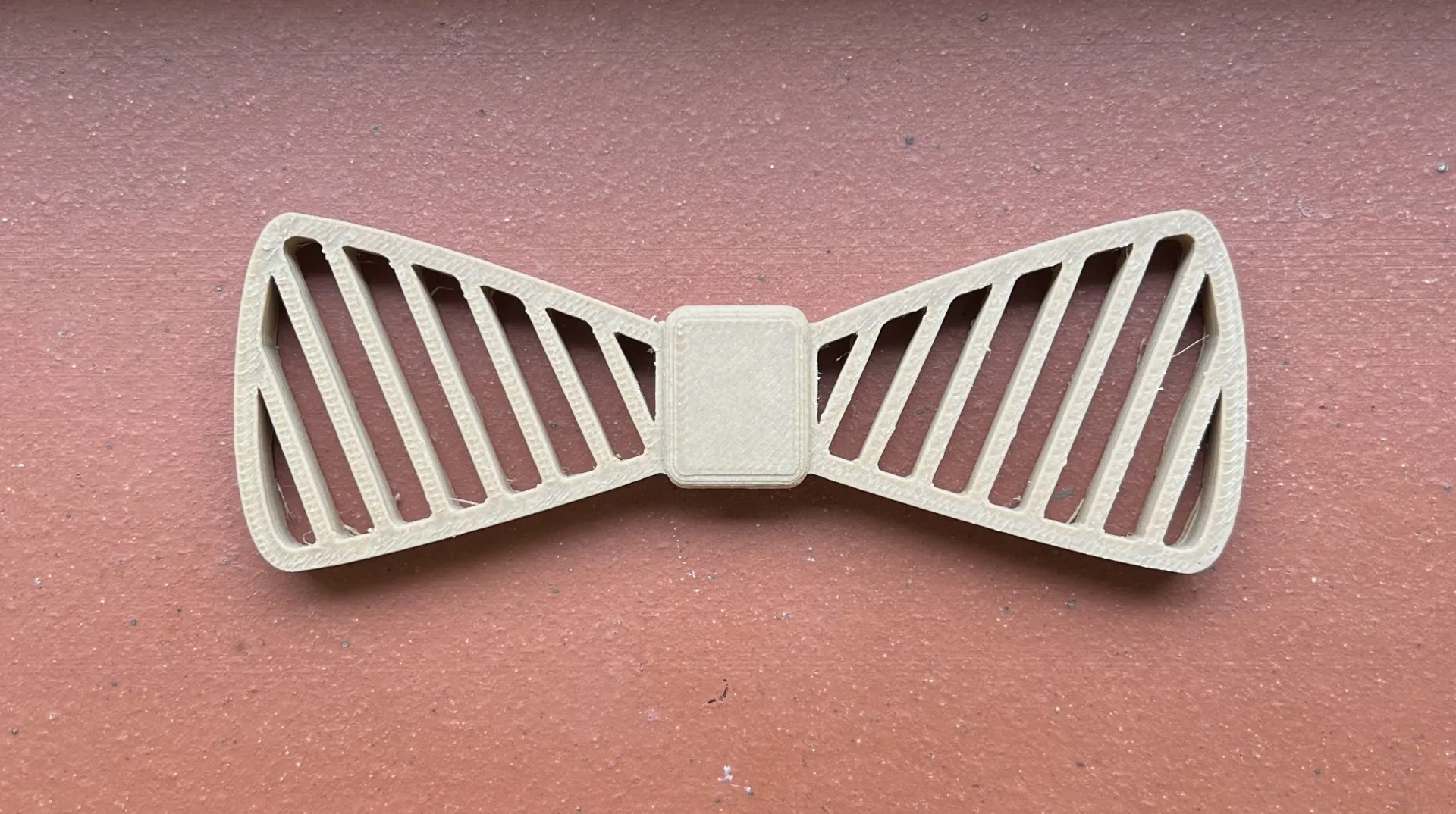 3D Printer Files | 3MF File | Diagonal Lines Bow Tie | Creality Cloud