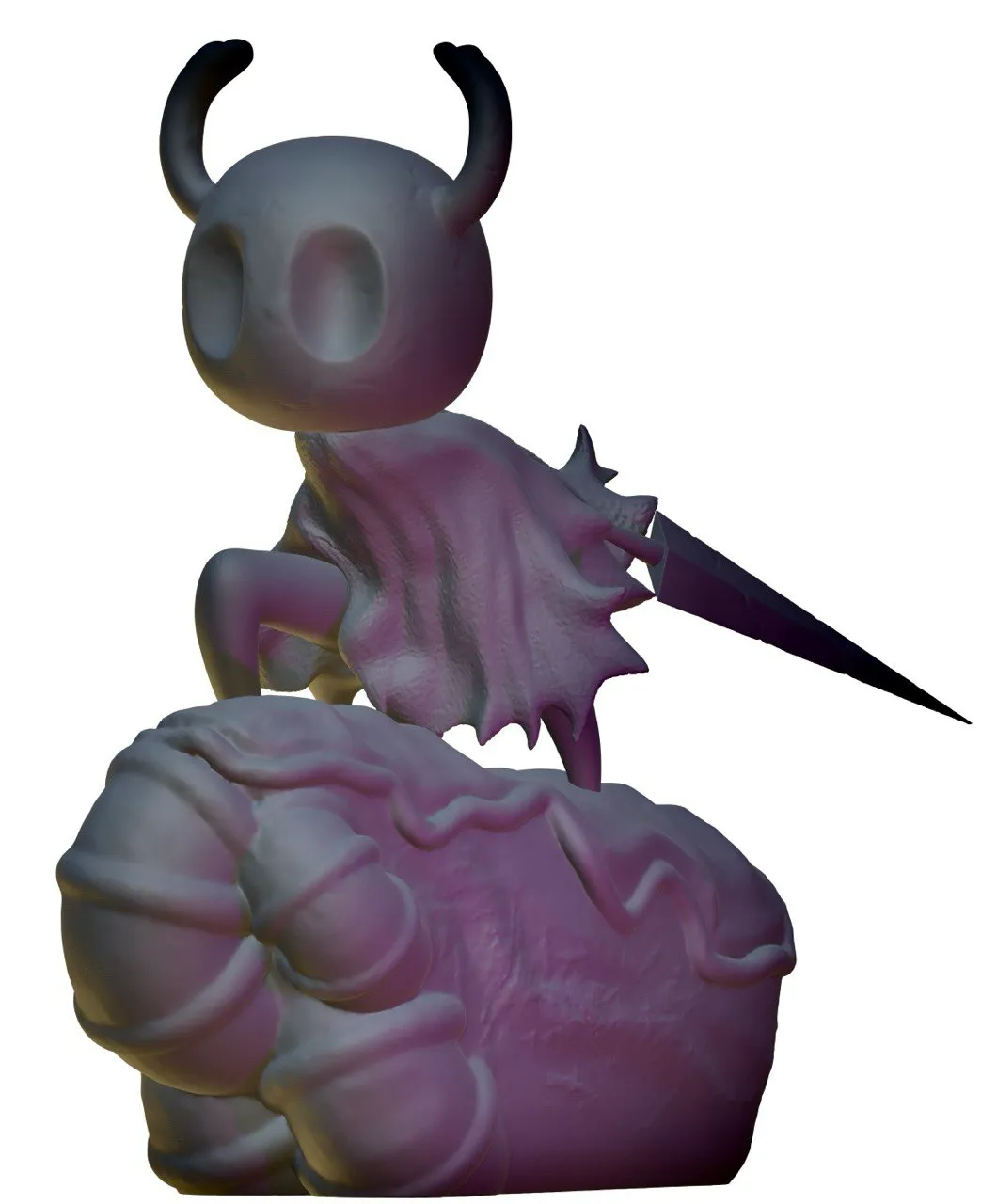 Characters & Creatures STL Download - Hollow Knight main character ...