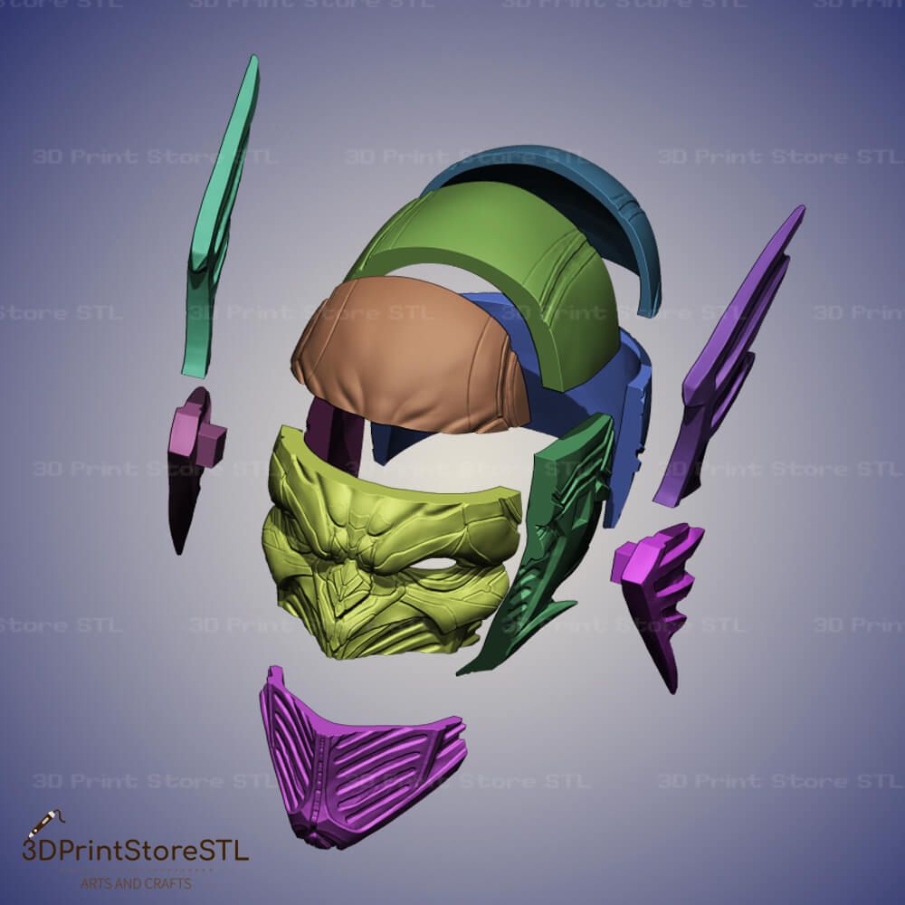 Red Death Batman Mask From DC Comics - Cosplay | 3D-Modelle ...