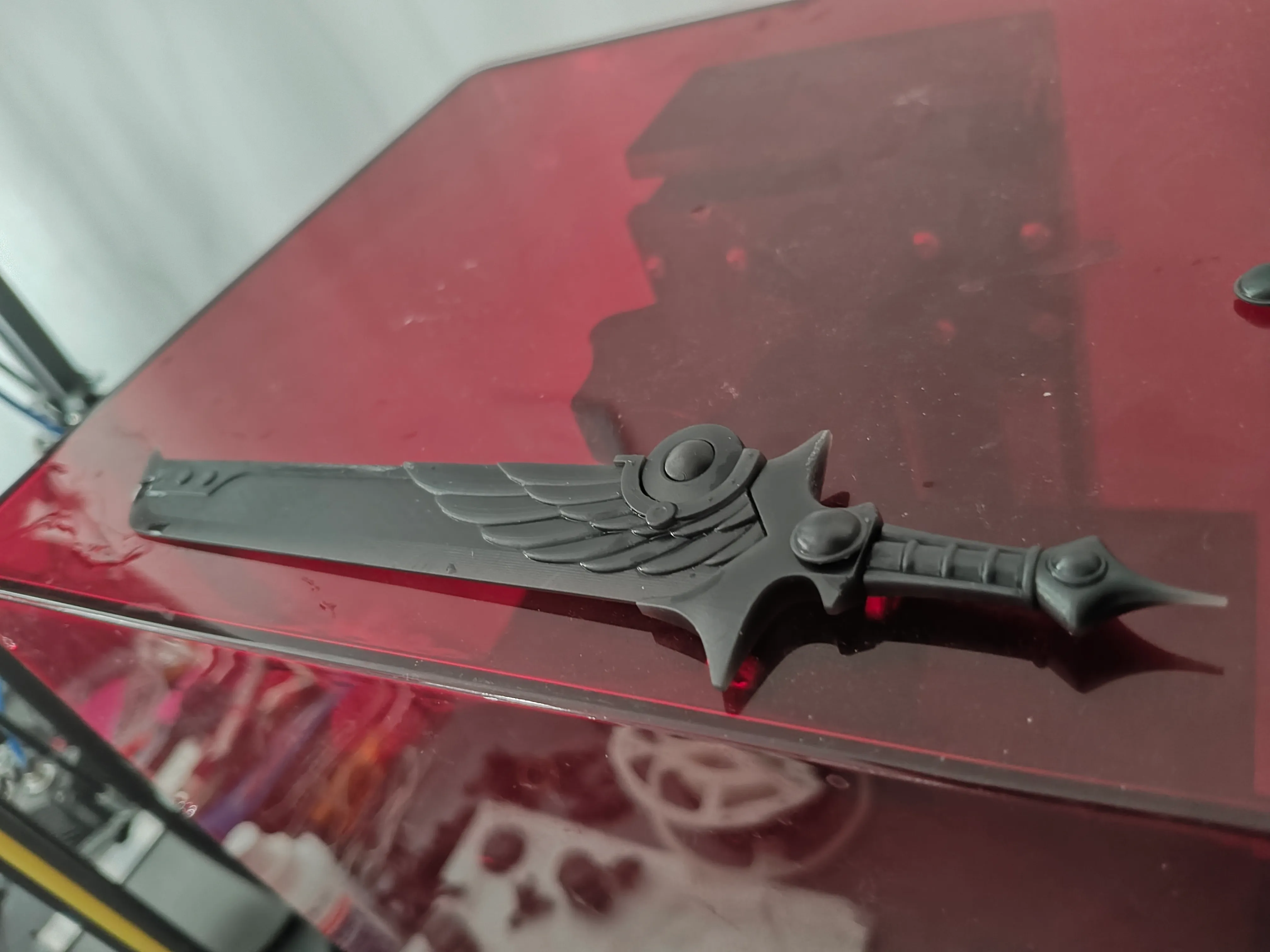 Other STL Descarga - Crow Katana - Rick and Morty - 3dmpro