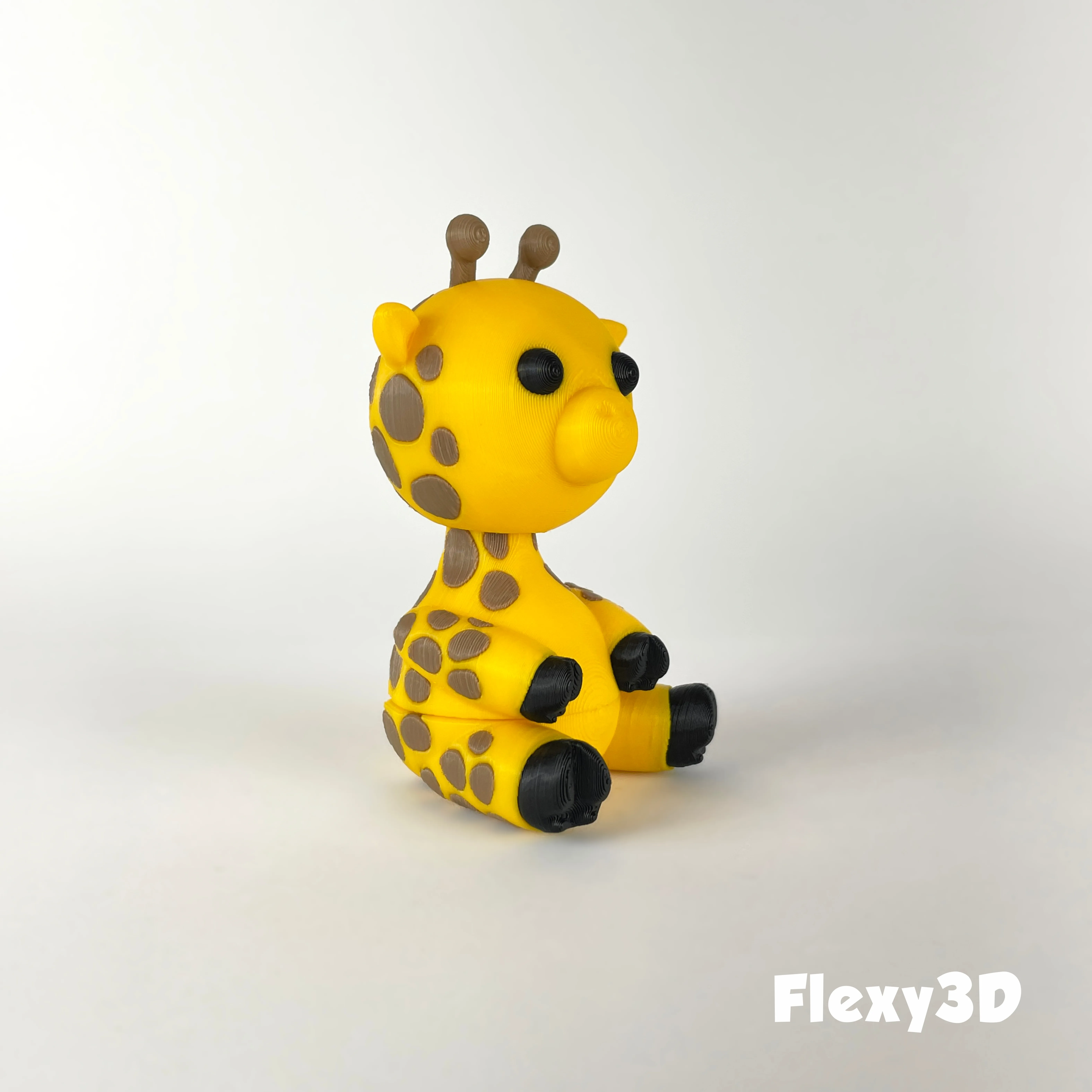 Game Props STL Download - Articulated Giraffeby flexy3d