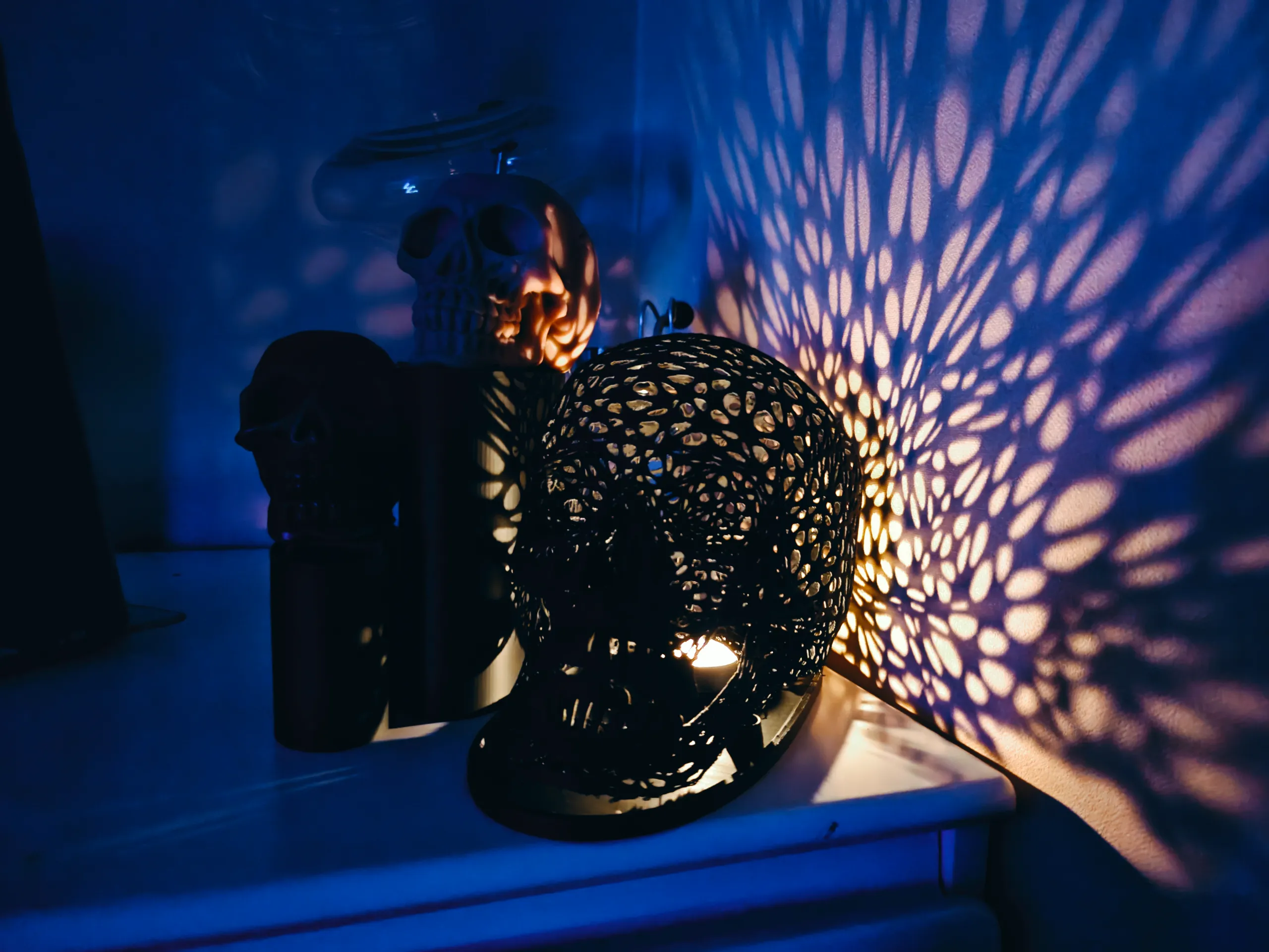 3D Printer Files | 3MF File | Organic lampshade: wireframe 3D printed ...