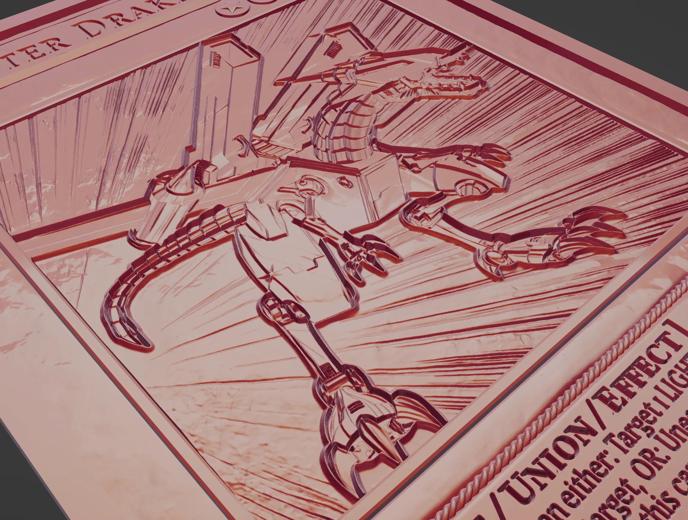 Other STL Download - B-BUSTER DRAKE - YU-GI-OH!by Wsonuchiha3D