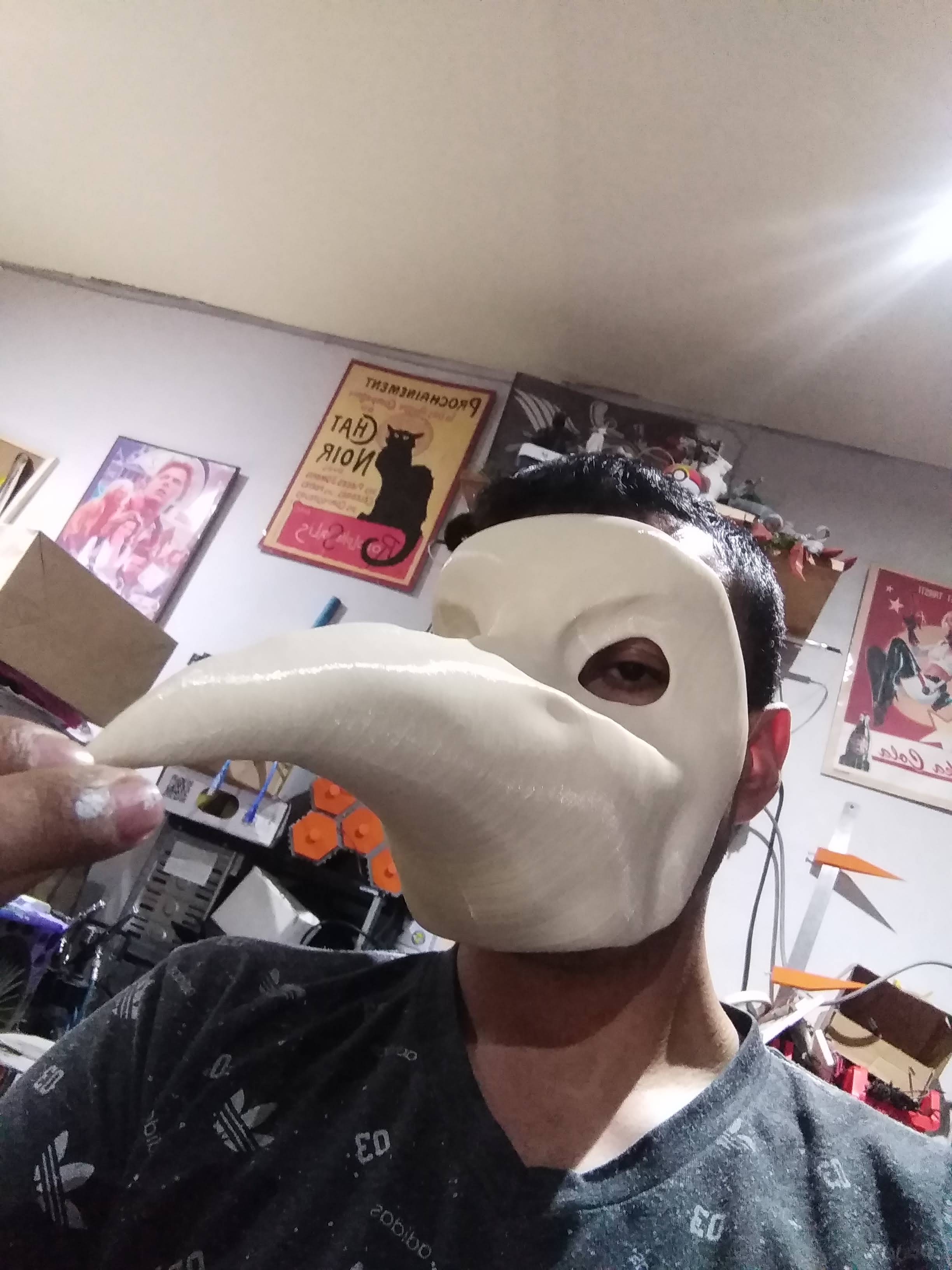 Mascara del Doctor de La Peste SCP-049 | 3D models download | Creality ...