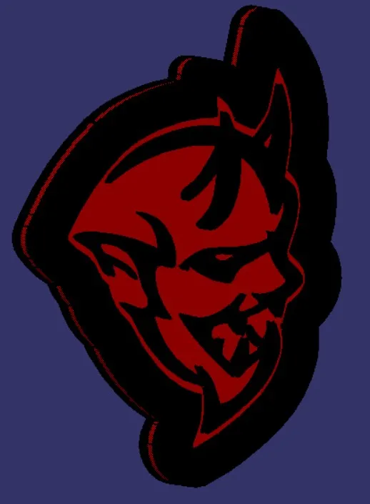 3D Printer Files | 3MF File | Demon Emblem | Creality Cloud