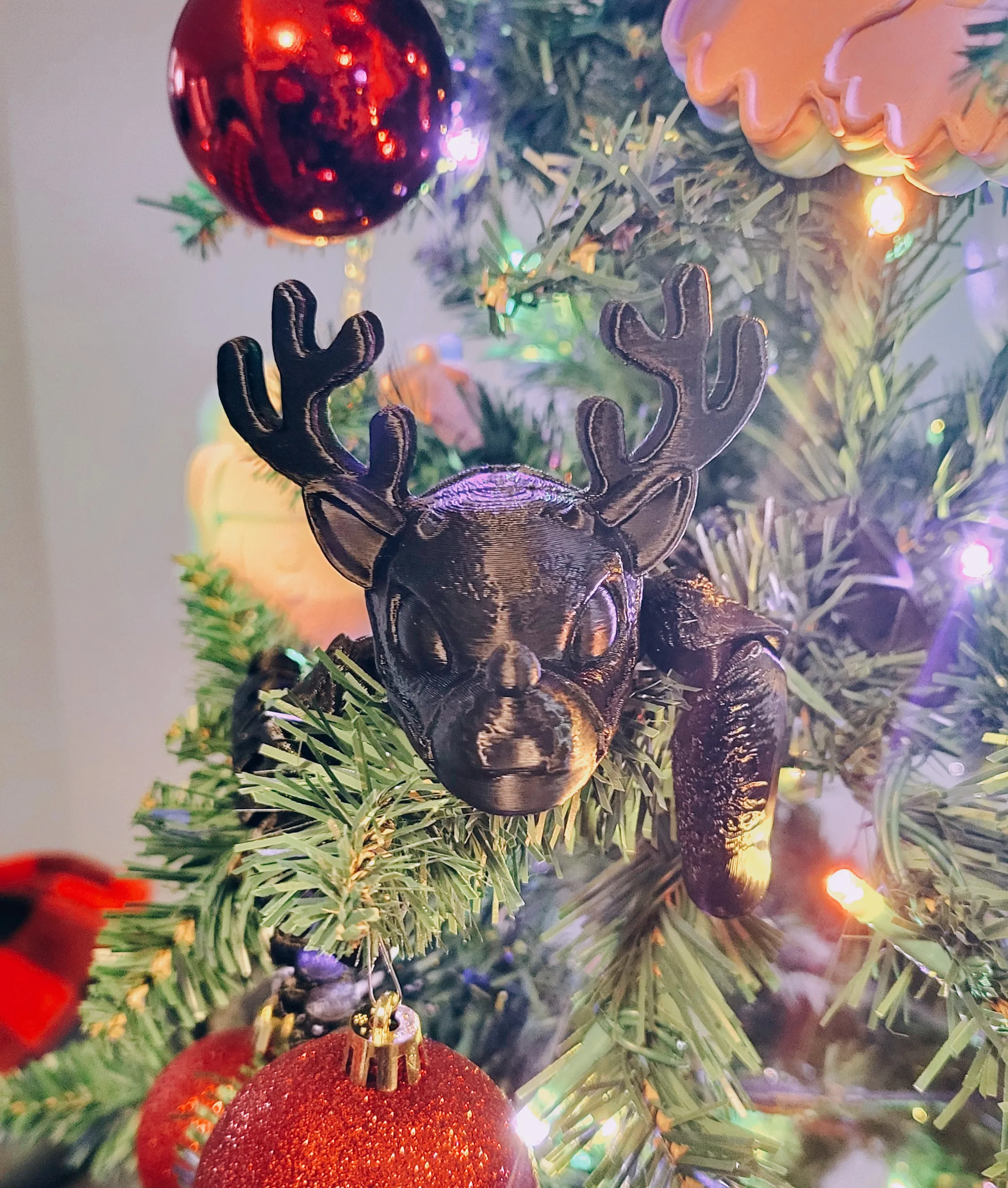 Characters & Creatures STL Download - Articulated Reindeer Dragonby ...