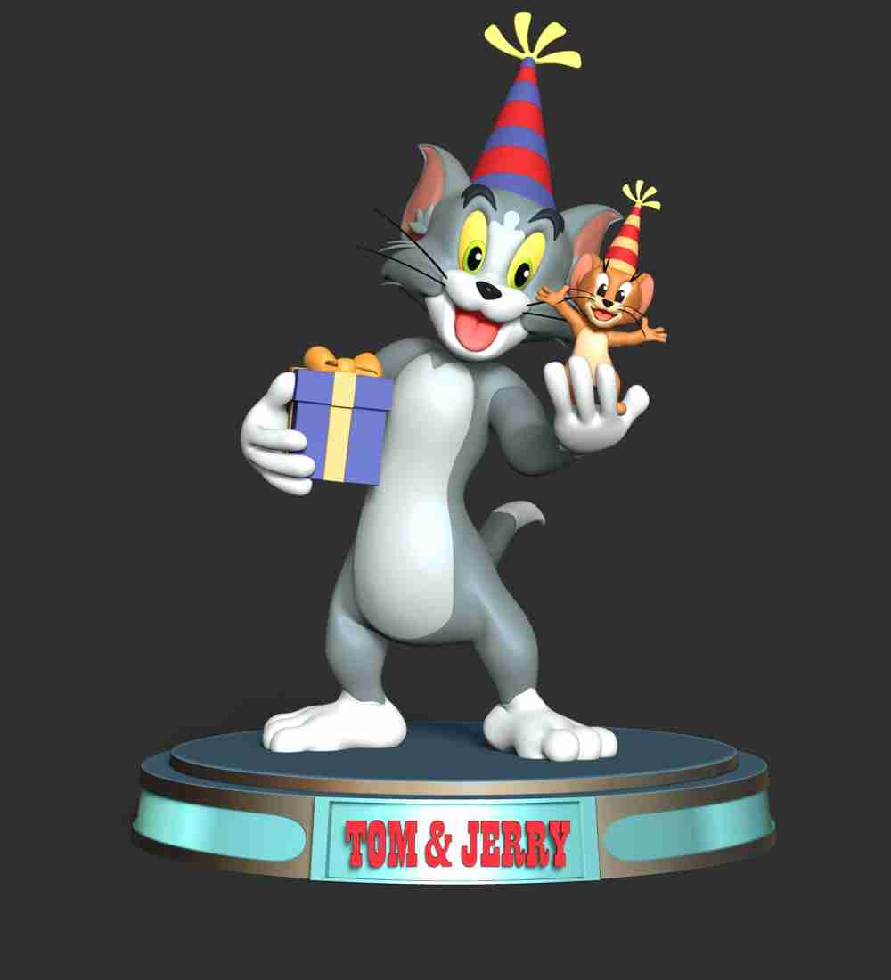Tom And Jerry | 3D models download | Creality Cloud