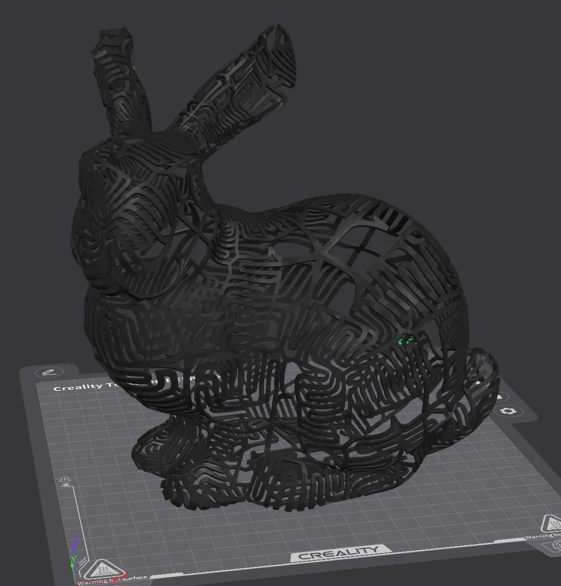 Free Sculptures & Artworks STL Download - Aesthetic Bunnyby Maybe_Kys