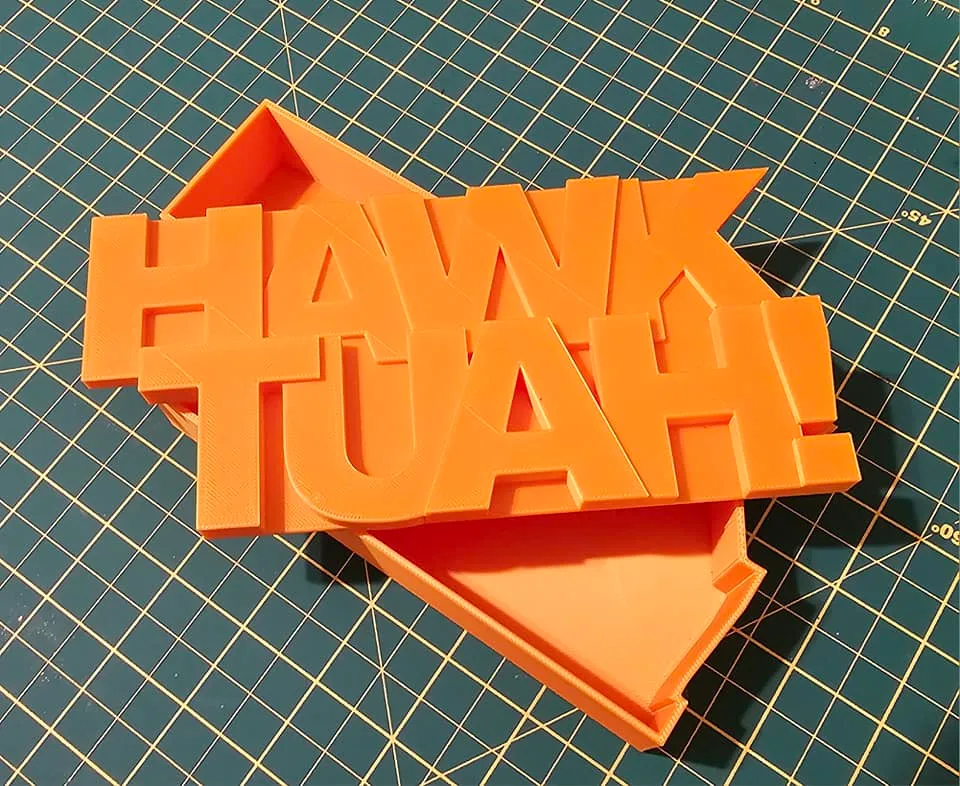 3D Printer Files | 3MF File | HAWK TUAH! BOX | Creality Cloud