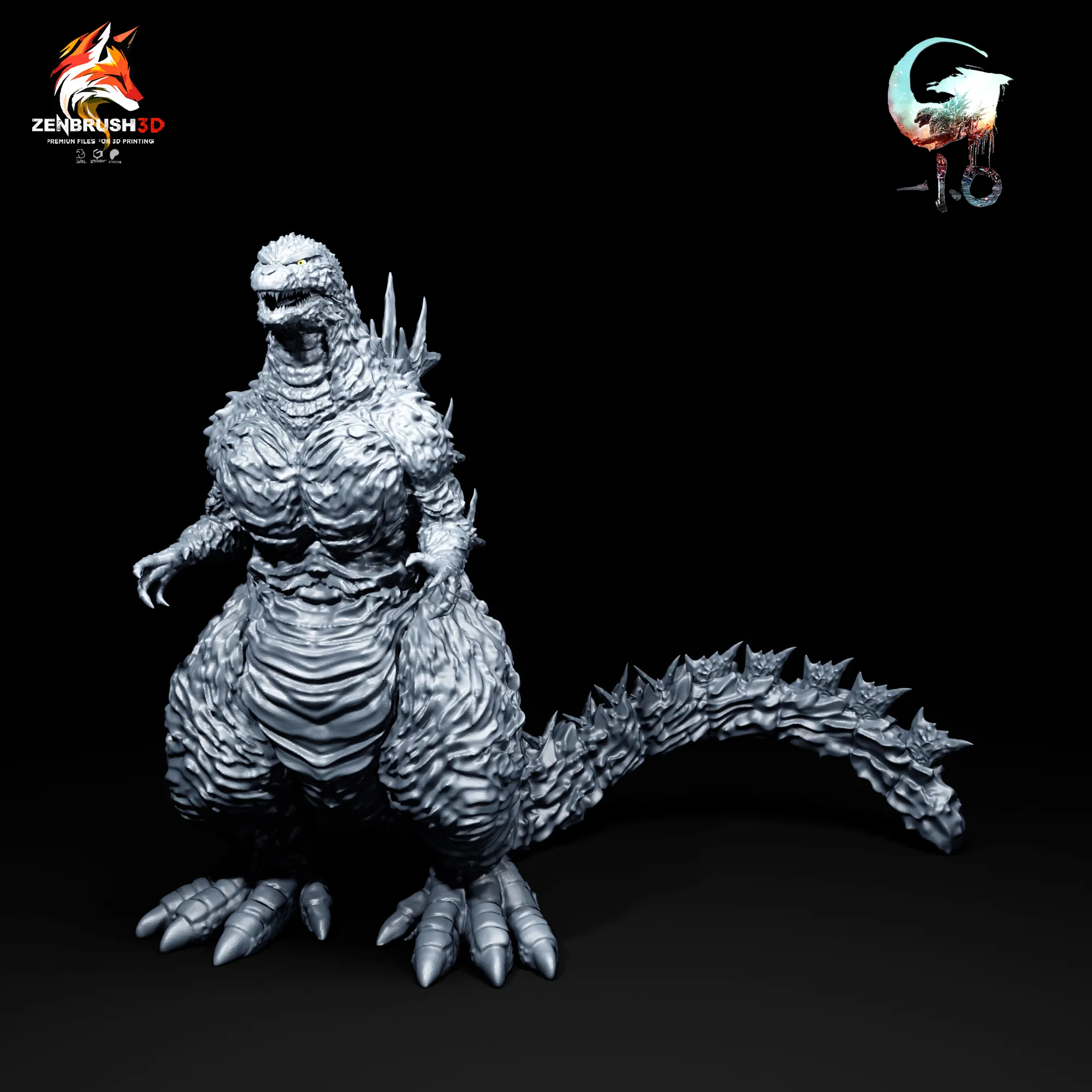 GODZILLA - MINUS ONE 3D PRINTING | 3D models download | Creality Cloud