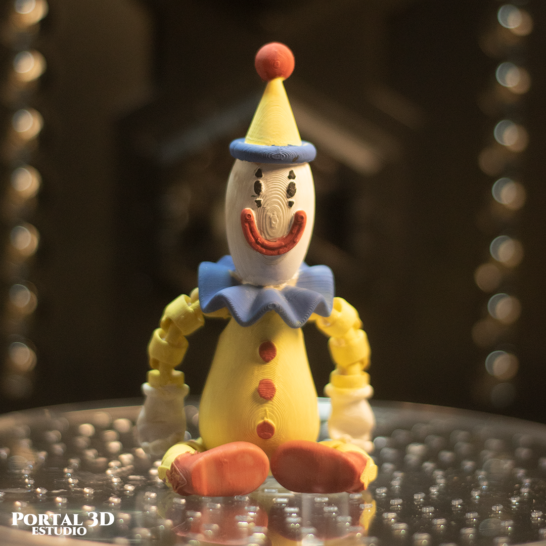 KAUFMO THE CLOWN // / PRINT-IN-PLACE WITHOUT SUPPORT | 3D models ...