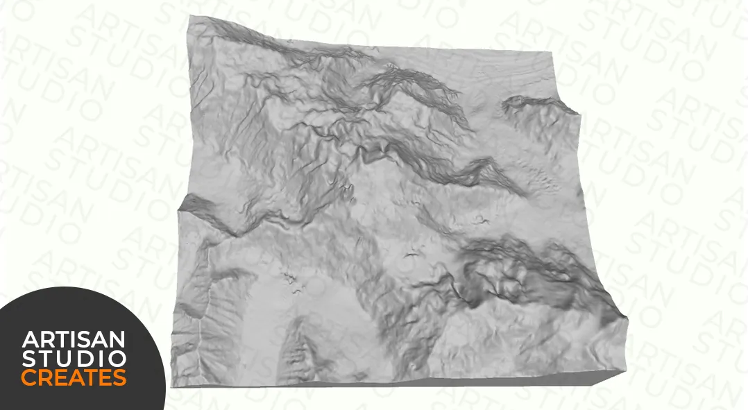 Other STL Download - Gasherbrum 1 | STL File | 3D Topographic Modelby ...