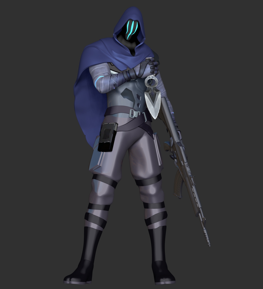 Omen - Valorant | 3D models download | Creality Cloud