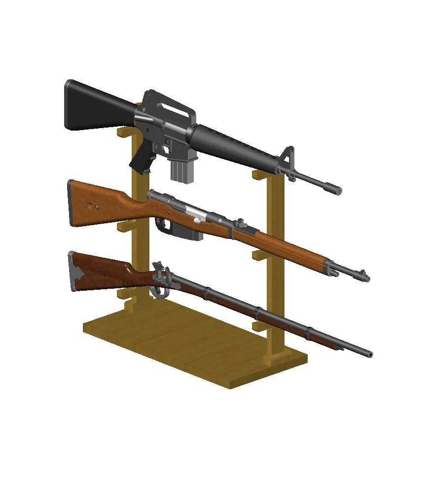 EVOLUTION OF WEAPONS - MINIATURE GUN | 3D models download | Creality Cloud