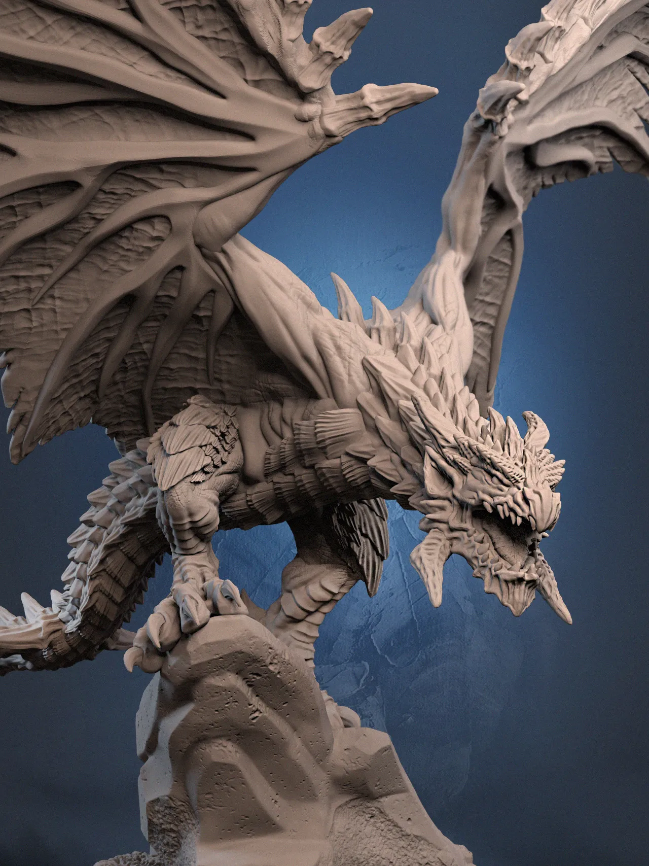 Characters & Creatures STL Download - Rathalos Variantby Dragun Studios