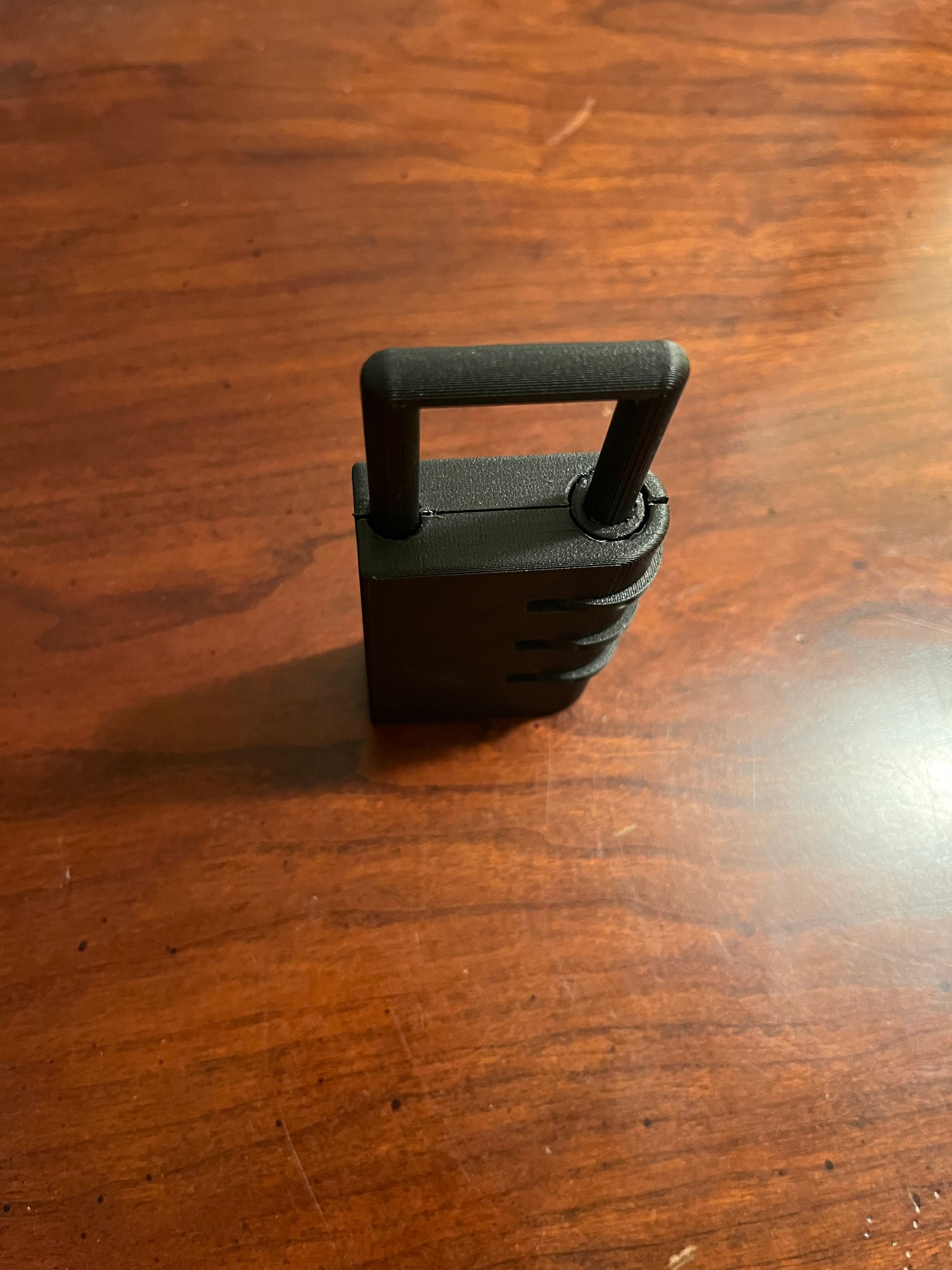 Working Combination Lock | 3D models download | Creality Cloud