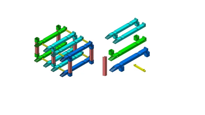 Board Games & Card Games STL Download - Ramp shelves for Lego Speed ...