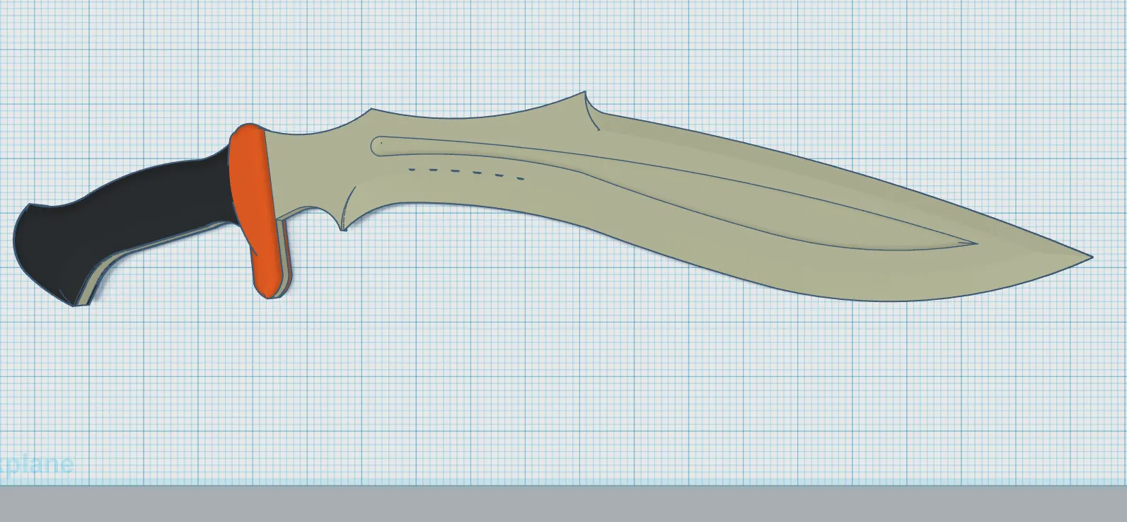 Free Vehicles & Machinery STL Download - 21 Inch Modern Machete ...