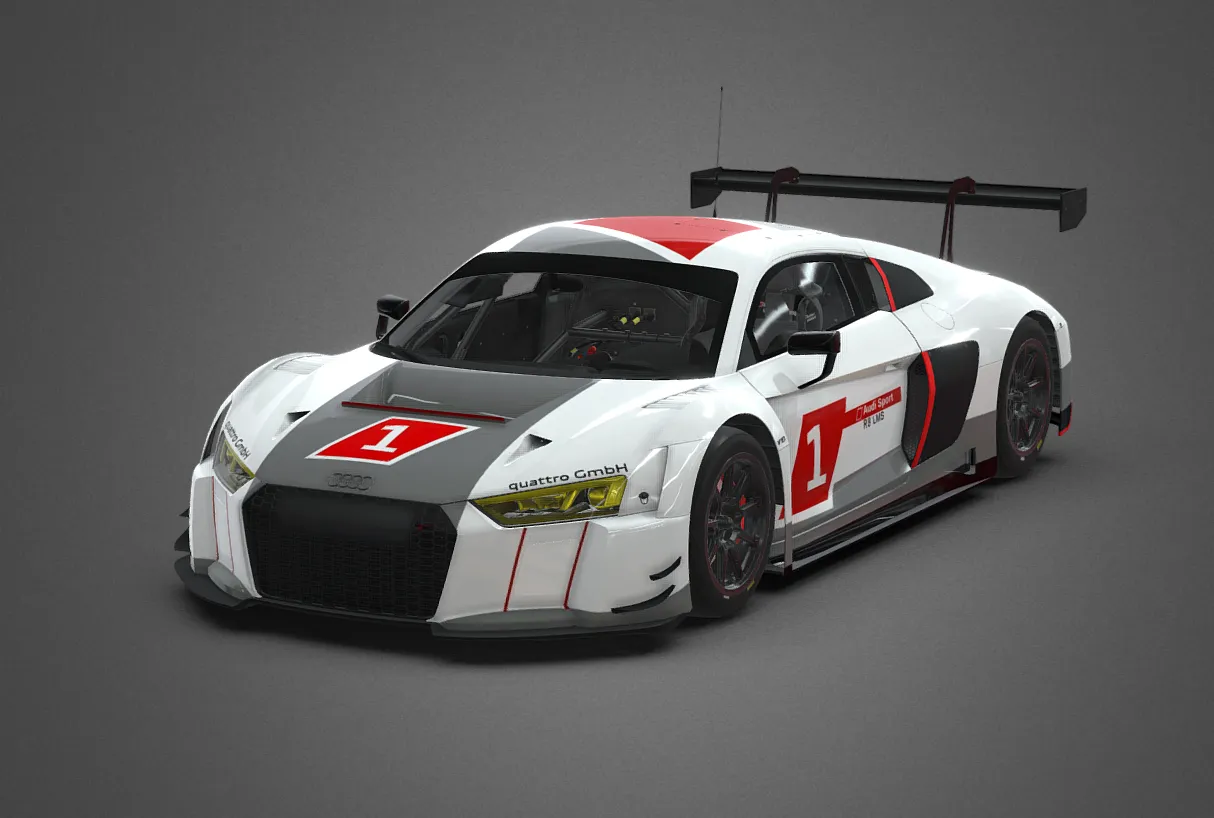 Vehicles & Machinery STL Download - Racing Audi R8by neagww