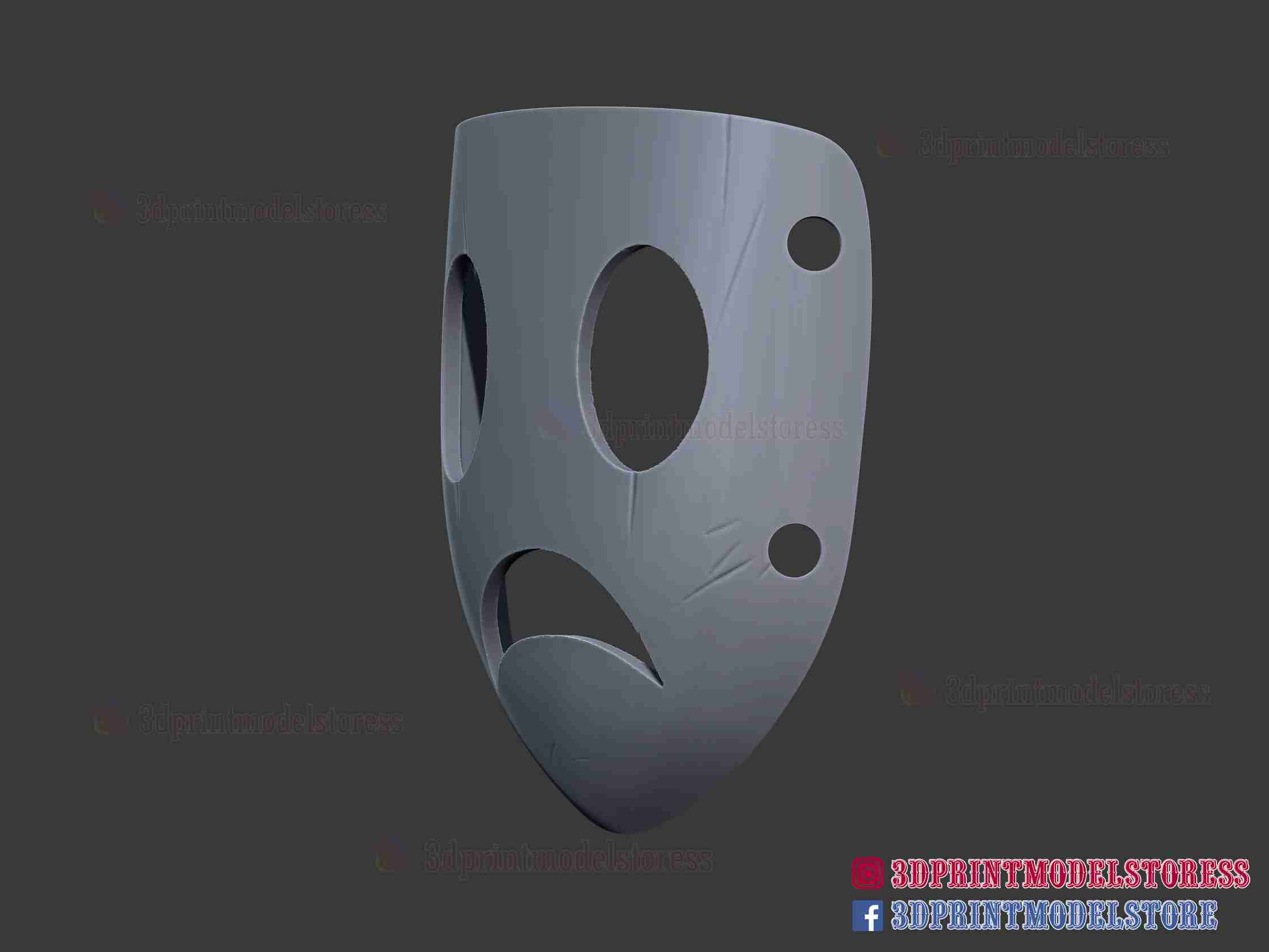 High-Rise Invasion - Miko Sniper Mask - Tenkuu Shinpan | 3D models ...