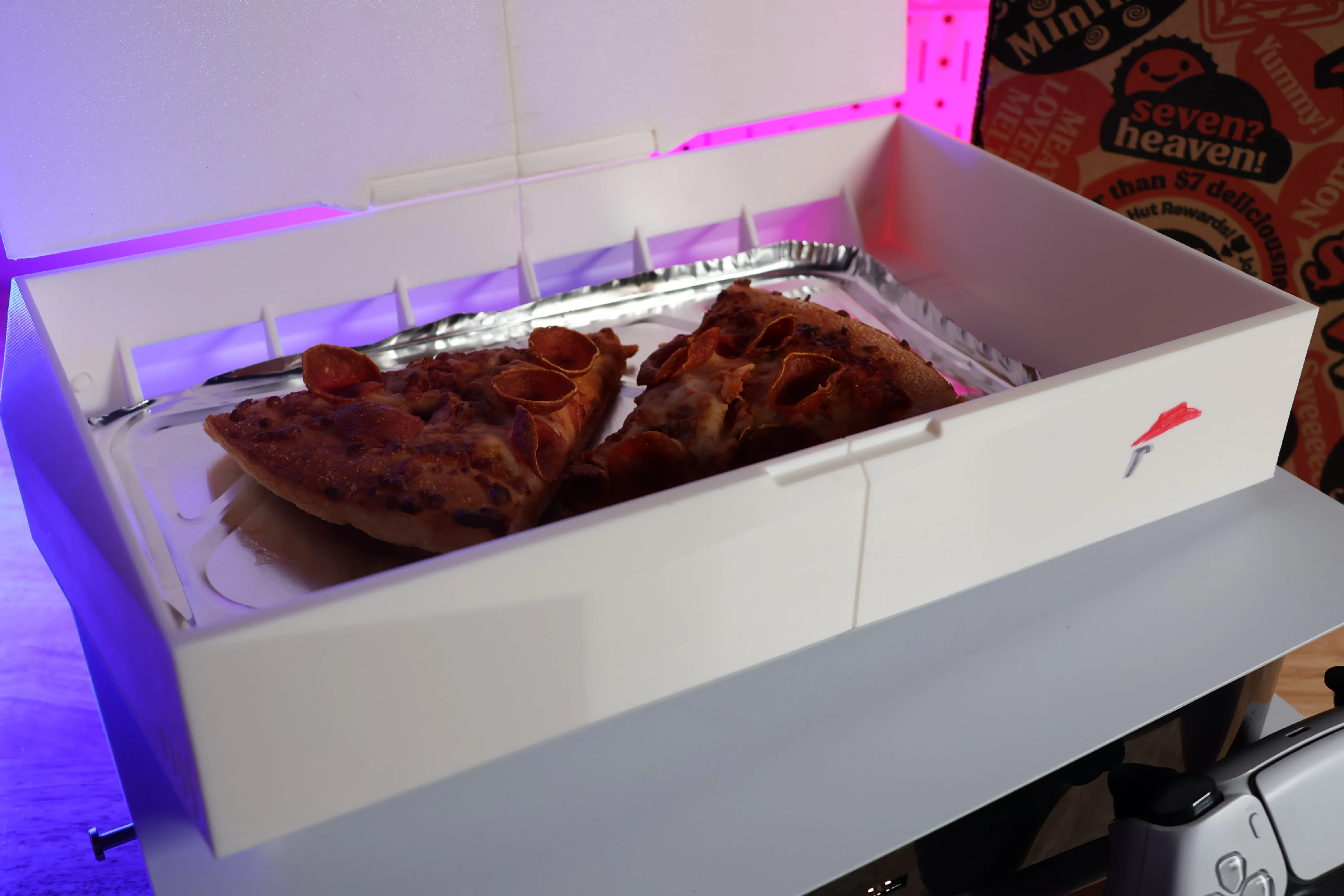 3D Printer Files | 3MF File | Pizza Hut Pizza Warmer Cut In Half ...