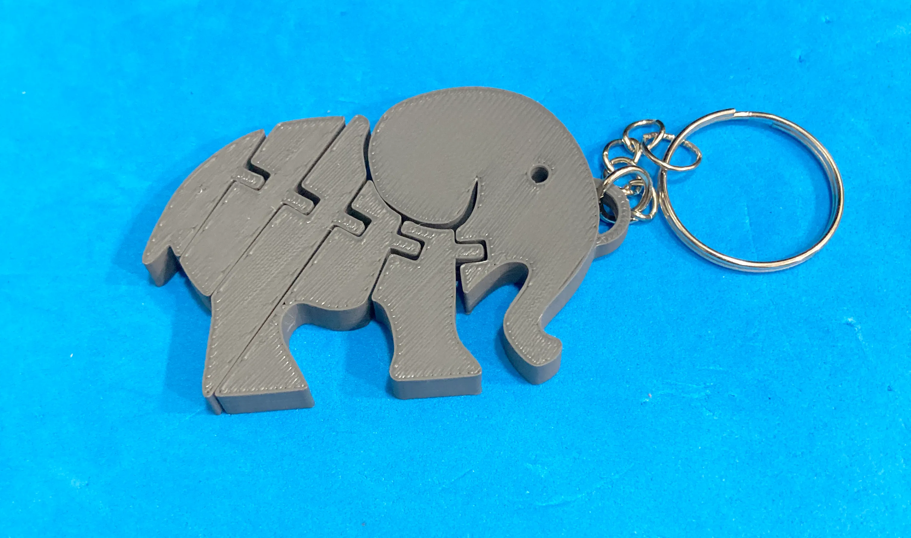Jewelry & Accessories STL Téléchargement - ARTICULATED ELEPHANT ...