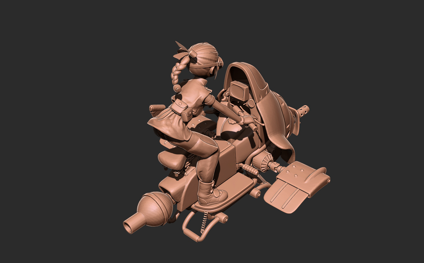 Bulma - Dragon ball Z 3d print model | 3D models download | Creality Cloud