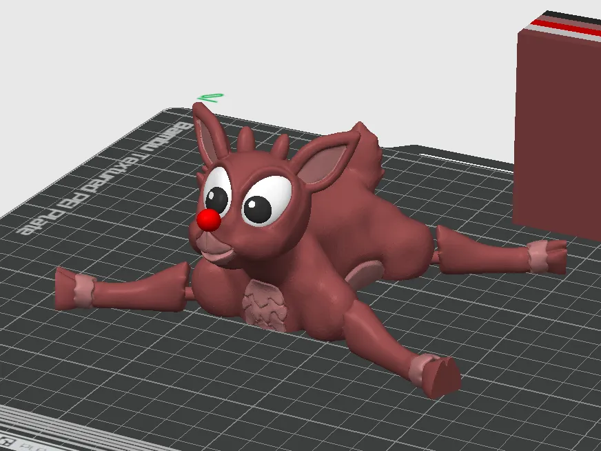 Other STL Download - articulated Rudolphby Mr3DBeast